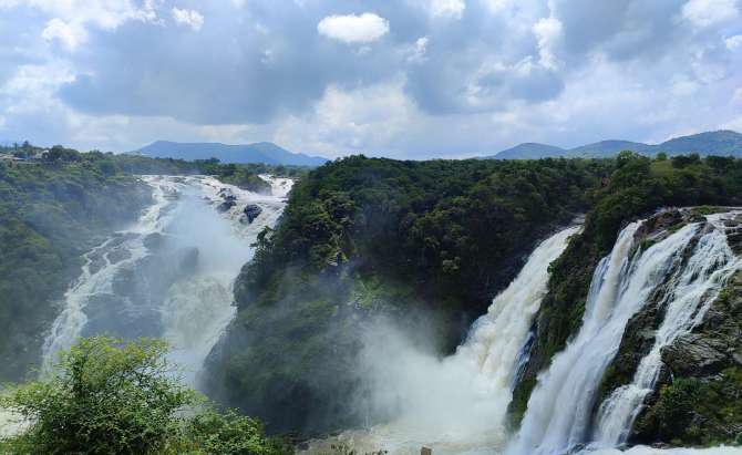 Shivansamudra Waterfalls or Sea of Shiva