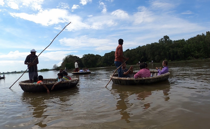 Talakadu river beach is around 130 kms from Banglore Its fun to ride a ...